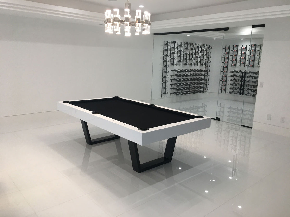 Adam Pool Table - Modern Pool Table - B A Billiards USA Made
