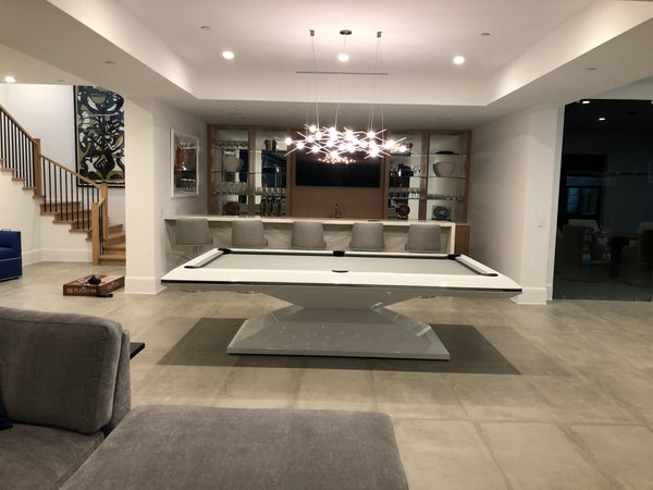Pyramid Pool Table - Modern Pool Table - B A Billiards