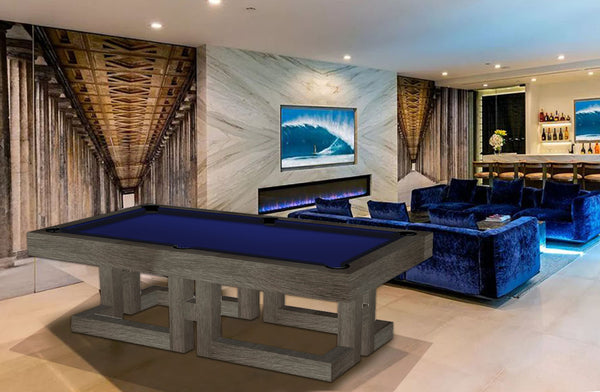 Versace Pool Table - Modern Pool Table - B A Billiards